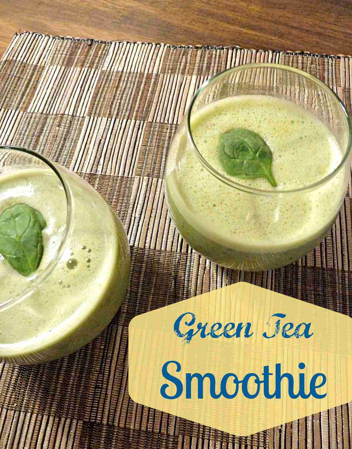 Green Tea Smoothie - Health My Lifestyle