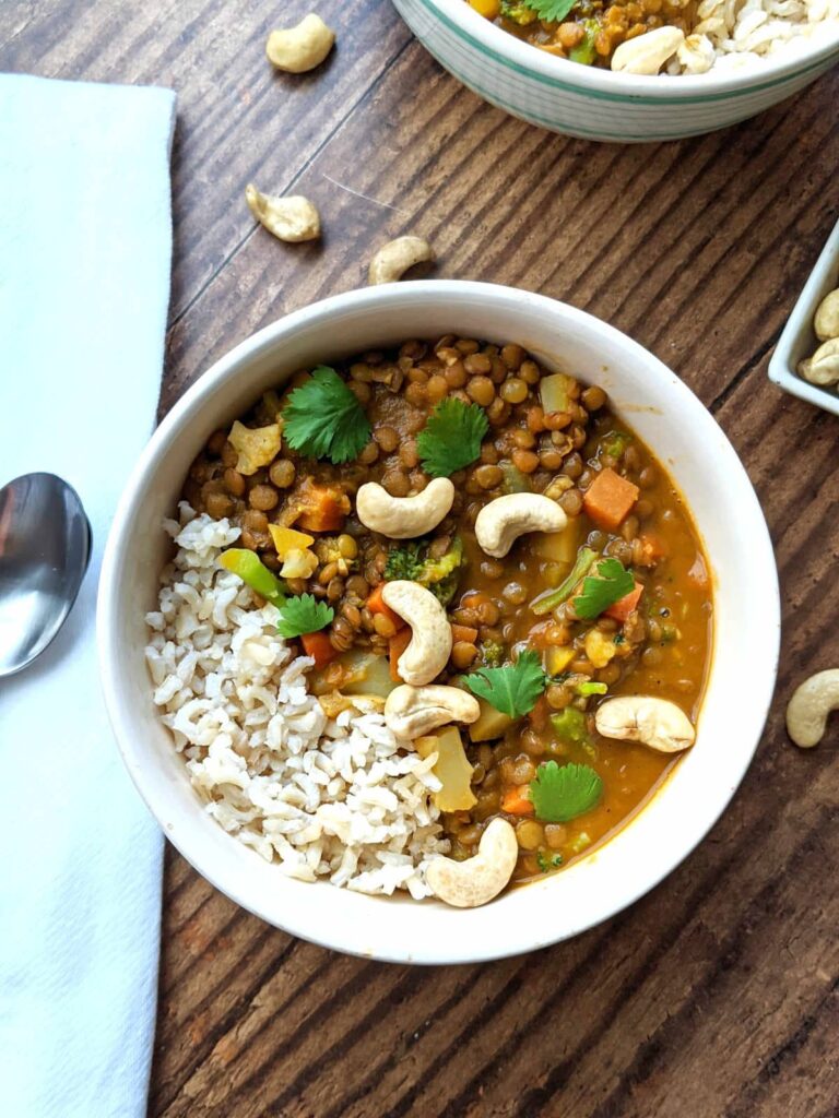 Easy Lentil Curry (One Pot)