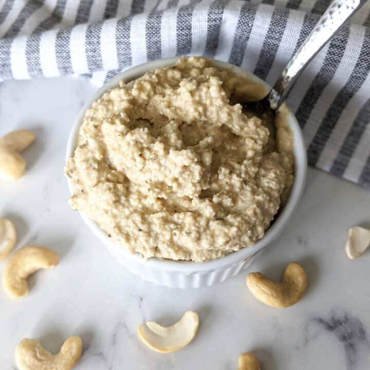 Easy Vegan Cashew Ricotta Cheese (Oil-Free + Soy-Free) - Health My ...