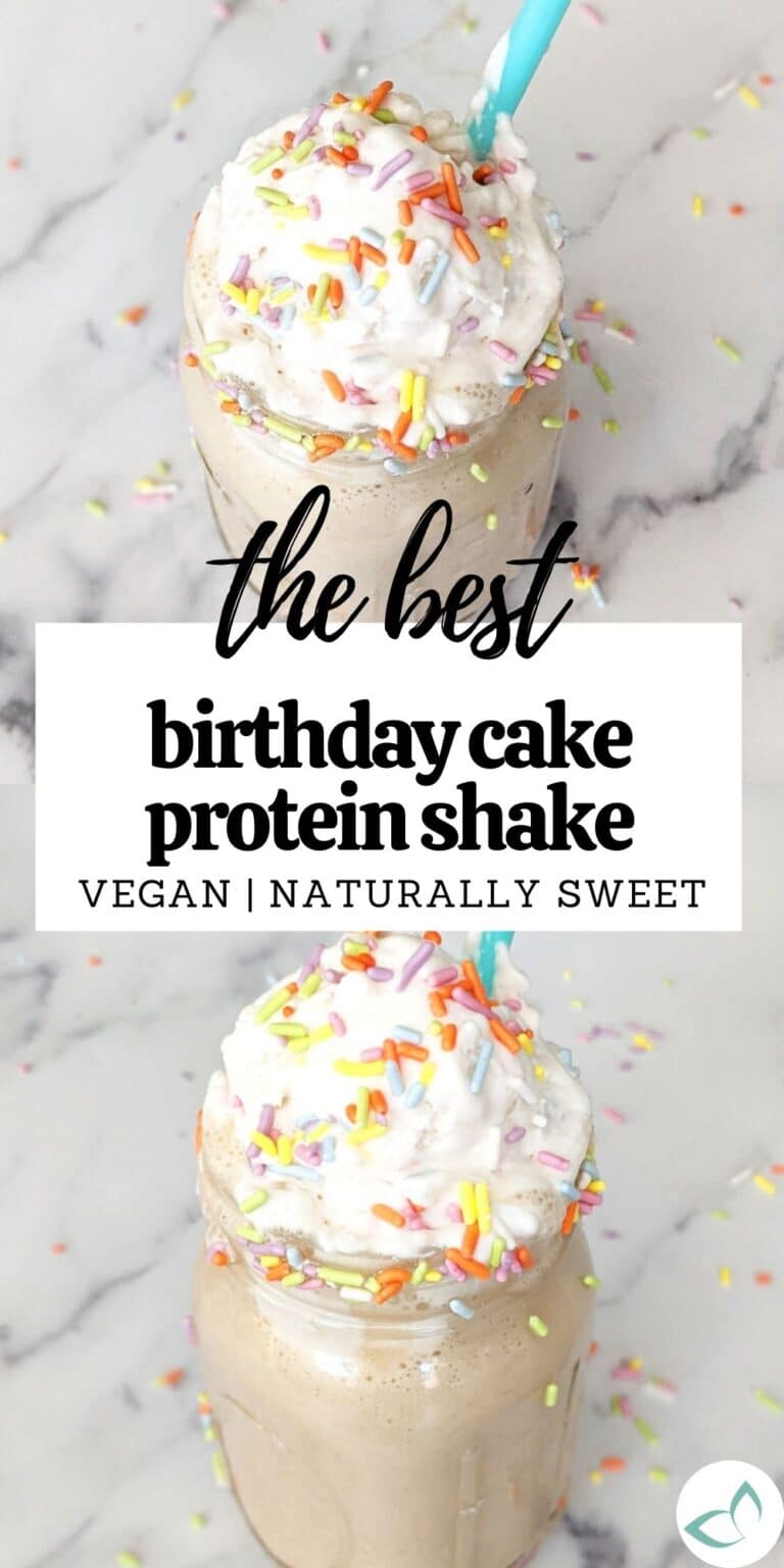 Birthday Cake Protein Shake