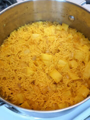 Easy Potato Rice (One-Pot) - Health My Lifestyle