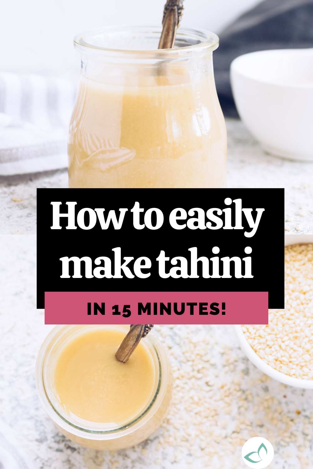 Easy Homemade Tahini