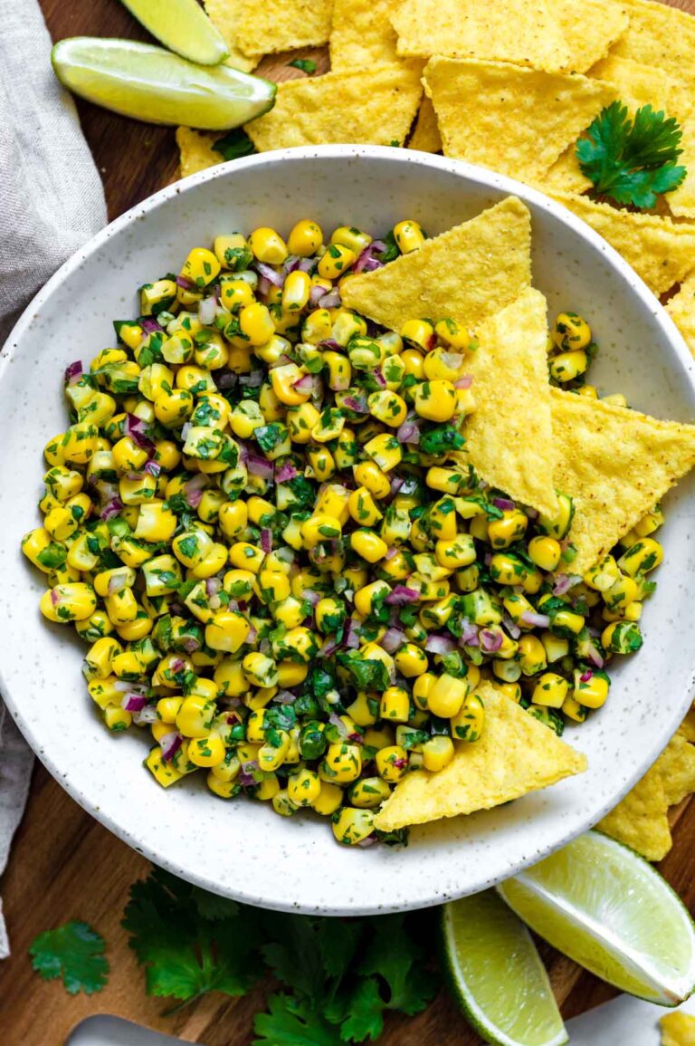 Roasted Chili Corn Salsa (Best Chipotle Copycat) - Health My Lifestyle
