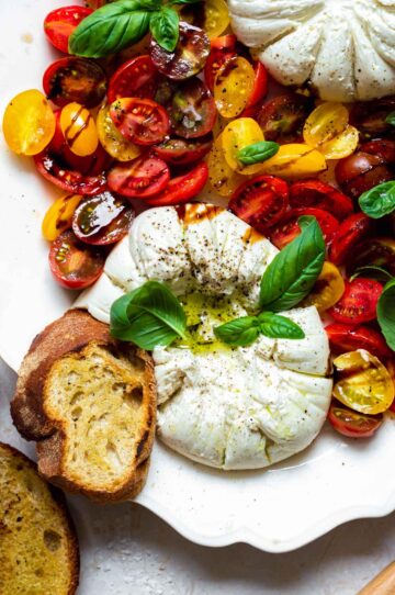 Easy Vegan Burrata Cheese