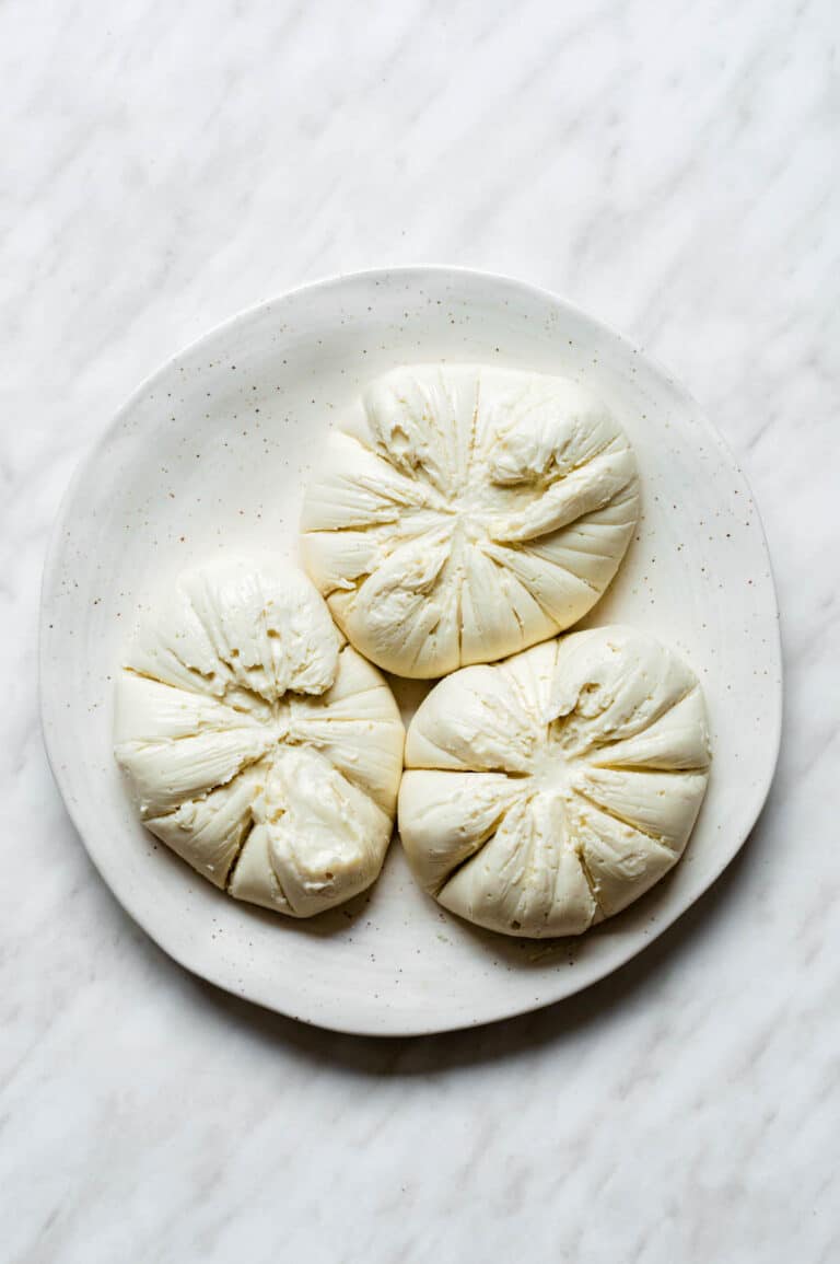 Easy Vegan Burrata Cheese