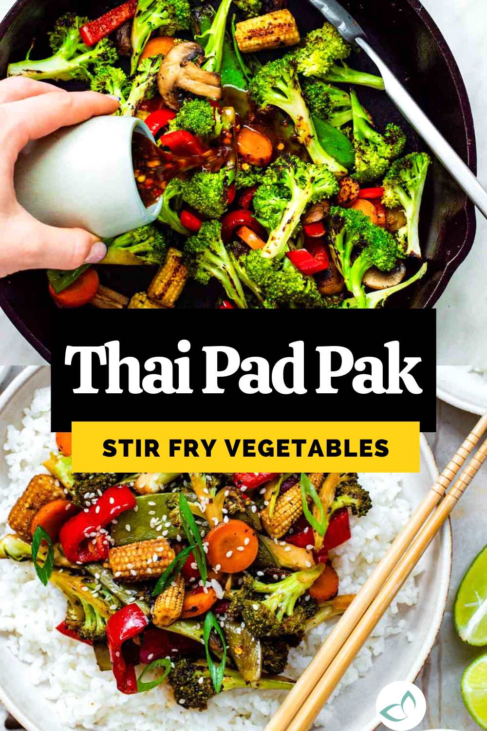 Easy Pad Pak (Thai Vegetable Stir-Fry)