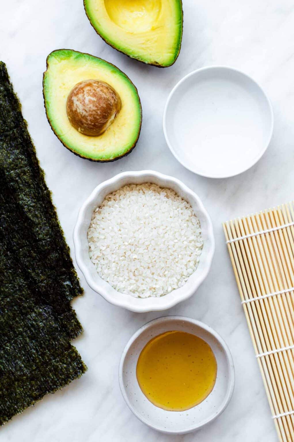 Homemade Avocado Maki Roll (Sushi Roll)