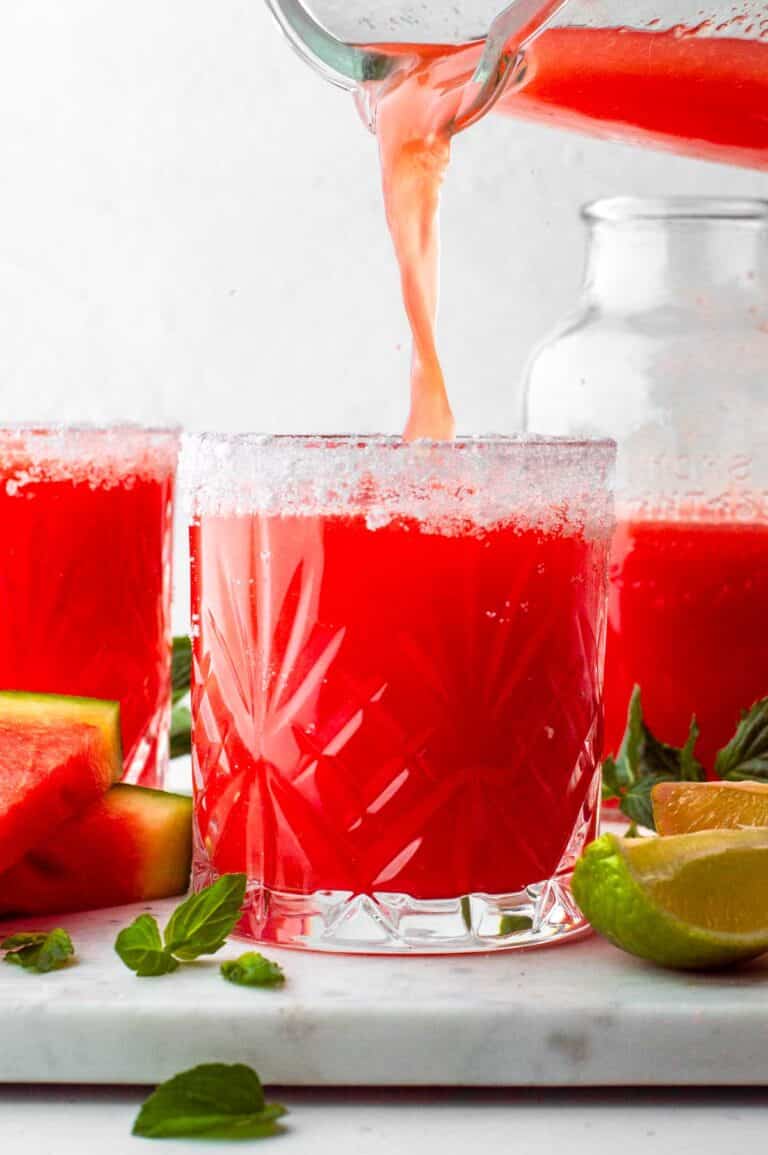 Watermelon Water (Easy Agua de Sandia Recipe) - Health My Lifestyle