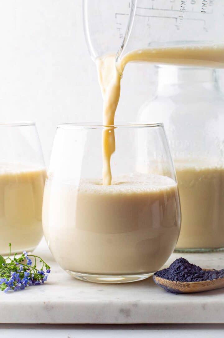 Blue Latte With Butterfly Pea Flower (Hot and Iced) - Health My Lifestyle