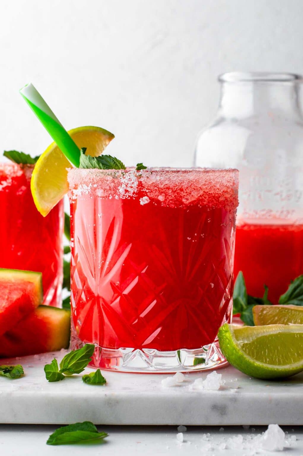 Watermelon Water (Easy Agua de Sandia Recipe) - Health My Lifestyle