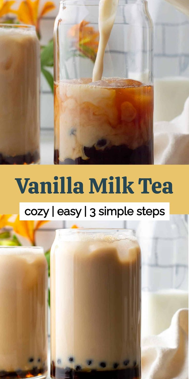 Vanilla Milk Tea - Health My Lifestyle