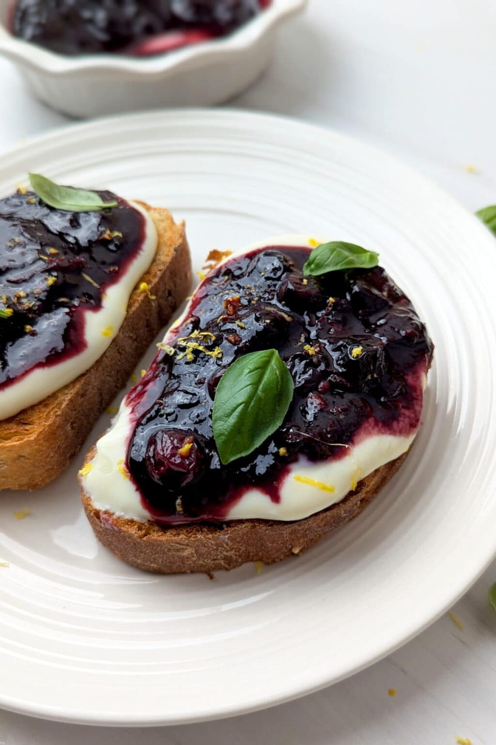 Blueberry Toast - Health My Lifestyle