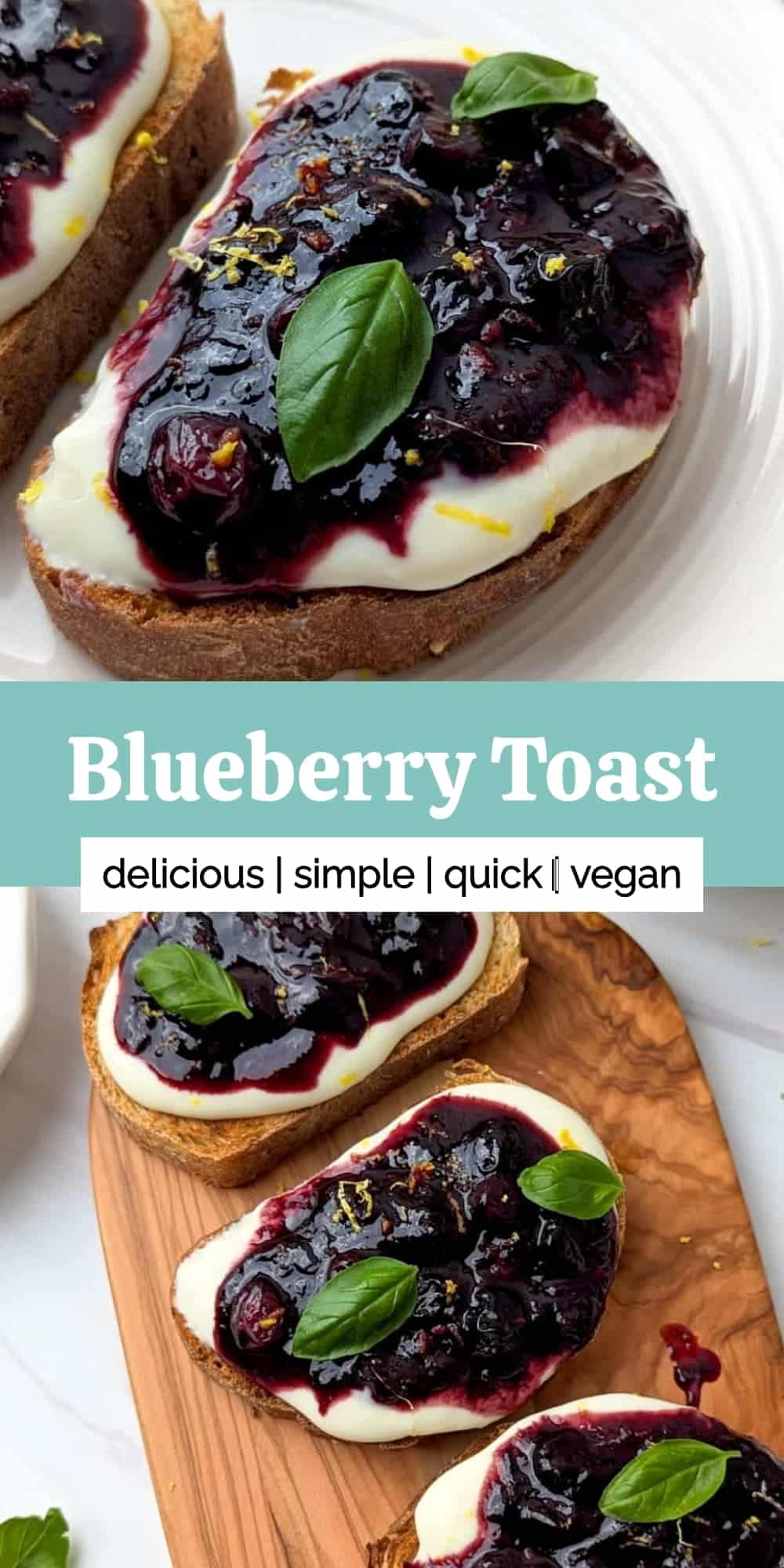 Blueberry Toast - Health My Lifestyle